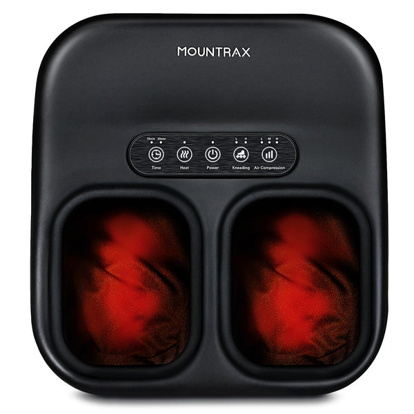 MOUNTRAX Foot Massager with Heat and Remote Fits Feet Up to Men Size 12 ...